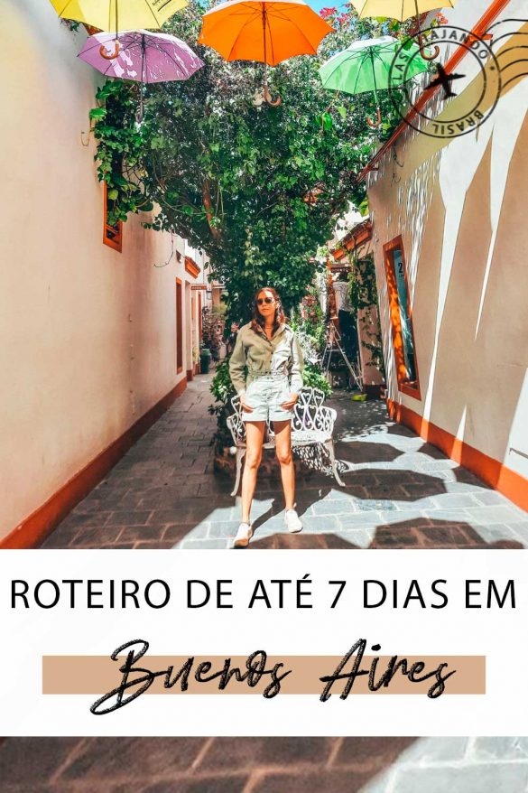 Roteiro de Buenos Aires para 3, 4, 5, 6 ou 7 dias / Elas Viajando